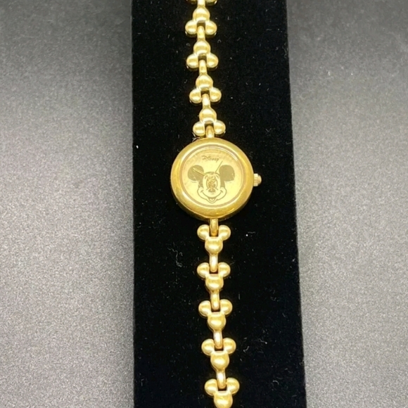 Disney | Accessories | Mickey Mouse Gold Watch | Poshmark